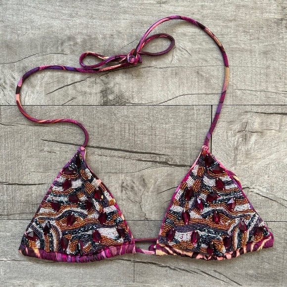 Victoria's Secret | Swim | Victorias Secret Very Sexy Jewel Gem String ...